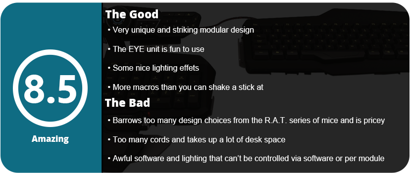 Mad Catz Strike 5 Keyboard – 5 Years Later